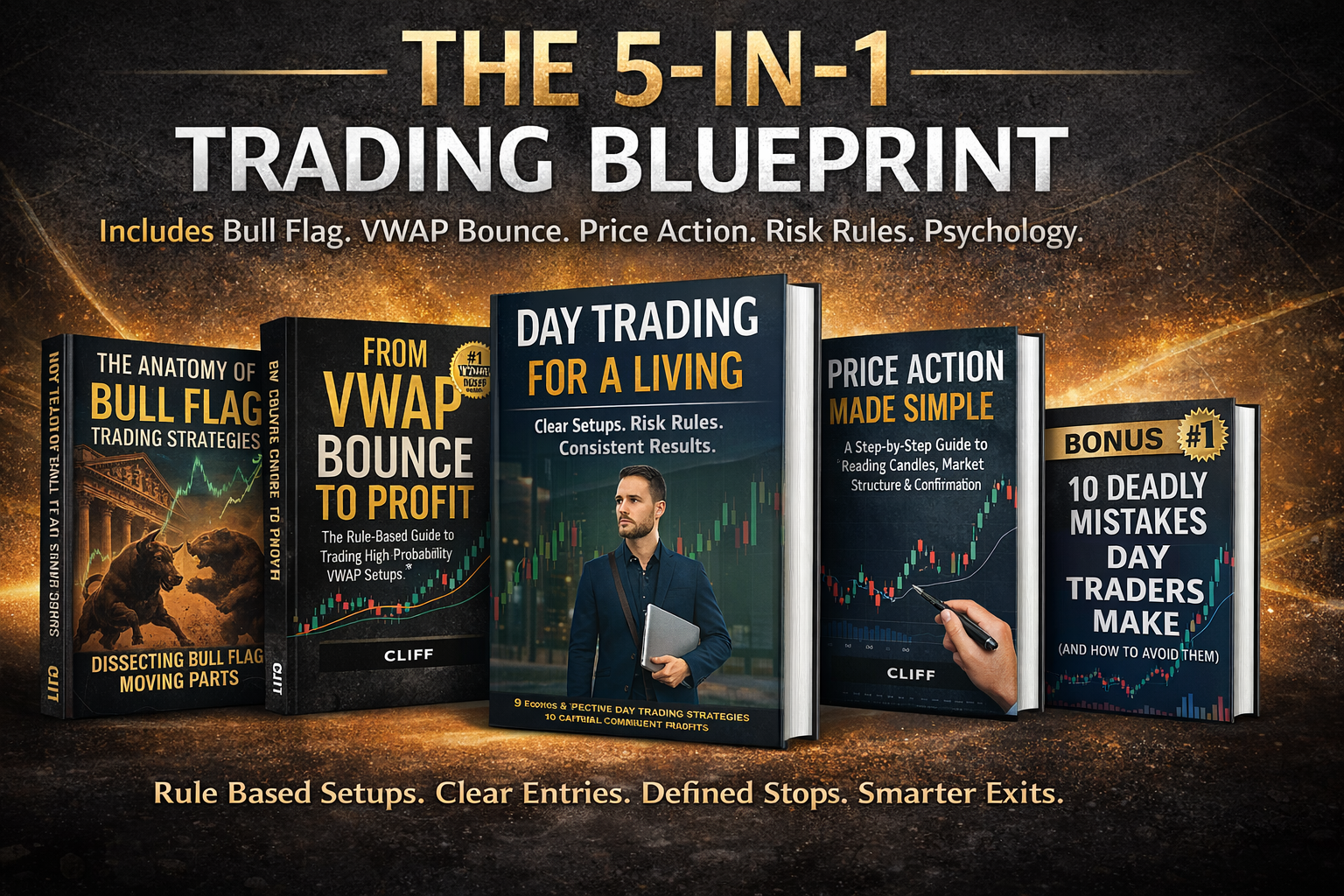 Day Trading for a Living – 5-in-1 Trading Blueprint (VWAP + Bull Flag ...